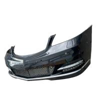 China Classic Style S Series W221 Front Bumper Surround Guard Lamp Cleaning Chrome-plated Grille Trim air Mesh  for Mercedes-Benz for sale