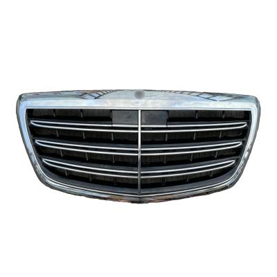 China The New High Quality S Series W222 Front Intake Grille in the Mesa Maybach Style Round-view Camera Function for Mercedes-Benz for sale