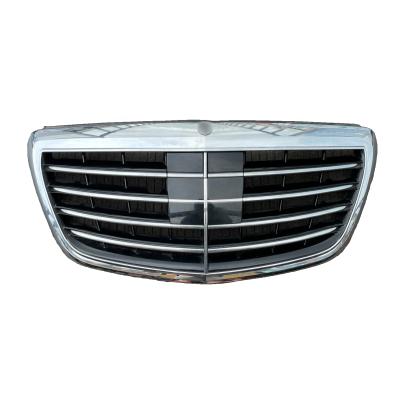 China The New High Quality S Series W222 Front Intake Grille Center Grid Cooling Grille ACC Function for Mercedes-Benz for sale