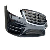 China The New High Quality S Series W222 Front Sports Style Bumper Surrounds the Guard Center Grid Bracket Tuyere  for Mercedes-Benz for sale