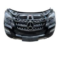 China Classic Popular ML W164 Front Head Assembly Head Mouth Cooling Inlet Net Chrome Face Guard bar Fan for Mercedes-Benz for sale