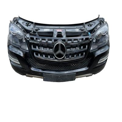China Classic Popular ML W164 Front Head Assembly Head Mouth Cooling Inlet Net Chrome Face Guard bar Fan for Mercedes-Benz for sale