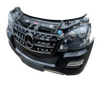 China Classic Popular ML W164 Front Head Assembly Head Mouth Cooling Inlet Net Chrome Face Guard bar Fan for Mercedes-Benz for sale
