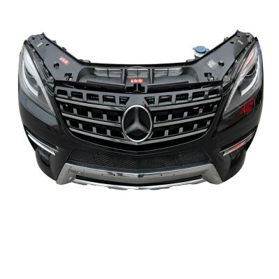 China High Quality New GLE System W166 Front Assembly Bumper Surround Lamp Radiator Skeleton Front Face Head Mouth for Mercedes-Benz for sale