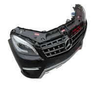 China High Quality New GLE System W166 Front Assembly Bumper Surround Lamp Radiator Skeleton Front Face Head Mouth for Mercedes-Benz for sale