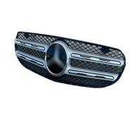 China High Quality New GLC W253 Front Median Air Intake Grille air Guide Hood Chrome Trim ACC Label for Mercedes-Benz for sale
