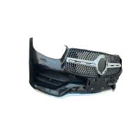 China The New High Quality GLC W253 Front Sporty Bumper AMG Style Surround Grille Trim Strip Center Mesh Bracket for Mercedes-Benz for sale