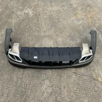 China New High Quality GLC Series W253 Rear Bumper Lower Lip Spoiler Exhaust Tail Throat AMG Lower Guard Plate for Mercedes-Benz for sale