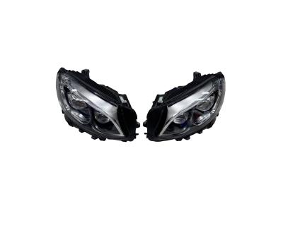 China The Classic High Quality GLCW253coupe Headlights Are Equipped with LED Dual Lens Automatic Steering Assistance for Mercedes-Benz for sale
