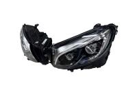 China The Classic High Quality GLCW253coupe Headlights Are Equipped with LED Dual Lens Automatic Steering Assistance for Mercedes-Benz for sale