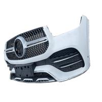 China The New High Quality GLE Is the W167 Coupe Front Sports AMG Style Bumper Surrounded by Grille Center Mesh for Mercedes-Benz for sale