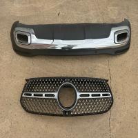 China The New High Quality GLE Is W167 Front Bumper Center Mesh air Intake Grille Rear Bumper Lower Lip Spoiler  for Mercedes-Benz for sale