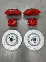 China The New High Quality GLE Series W166 Front and Rear Brake Calipers Large Branch Pump 6 Piston AMG Brakes for Mercedes-Benz for sale