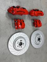 China The New High Quality GLE Series W166 Front and Rear Brake Calipers Large Branch Pump 6 Piston AMG Brakes for Mercedes-Benz for sale