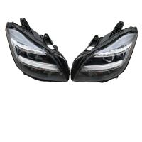 China Classic Style CLS Series W218 Front High Configuration LED Headlights Automatic Auxiliary Steering Headlights for Mercedes-Benz for sale