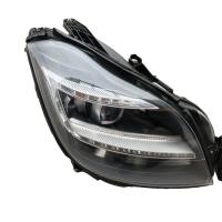 China Classic Style CLS Series W218 Front High Configuration LED Headlights Automatic Auxiliary Steering Headlights for Mercedes-Benz for sale