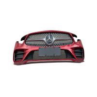 China New Style High Quality CLS W257 Front Sports Bumper Surround Guard bar Center Grid Bracket logo Trim Plate for Mercedes-Benz for sale