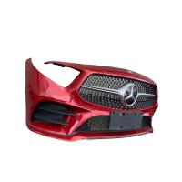 China New Style High Quality CLS W257 Front Sports Bumper Surround Guard bar Center Grid Bracket logo Trim Plate for Mercedes-Benz for sale