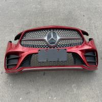 China New Style High Quality CLS W257 Front Sports Bumper Surround Guard bar Center Grid Bracket logo Trim Plate for Mercedes-Benz for sale