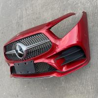 China New Style High Quality CLS W257 Front Sports Bumper Surround Guard bar Center Grid Bracket logo Trim Plate for Mercedes-Benz for sale