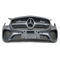 China The New High QualityGT Is the W190front Sports Style Bumper Surround Guard Grille Center Mesh air Hood Bracket for Mercedes-Benz for sale