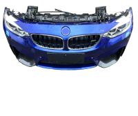 China Classic M3 M4 F80F82F83LCI Front Face Front Bumper Surrounds Front Mouth Assembly Air Intake Grille Tuyere Chrome Black for BMW for sale