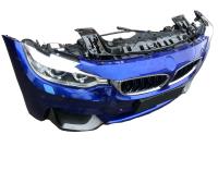 China Classic M3 M4 F80F82F83LCI Front Face Front Bumper Surrounds Front Mouth Assembly Air Intake Grille Tuyere Chrome Black for BMW for sale