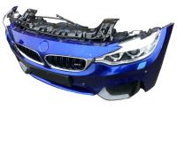China Classic M3 M4 F80F82F83LCI Front Face Front Bumper Surrounds Front Mouth Assembly Air Intake Grille Tuyere Chrome Black for BMW for sale