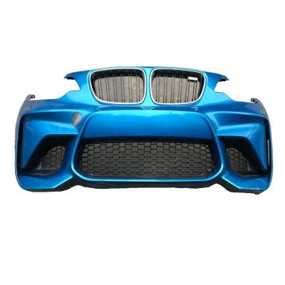 China Classic Popular M2 F87 LCI Front Bumper Assembly Surrounding the Intake Grille bar Intake Screen Cleaning Configuration for BMW for sale
