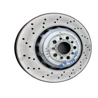 China The New High Quality M2M3M4 Series G87G80G82 G83 M Power Rear Left and Right Brake Disc Perforated Ventilated Brake Disc for BMW for sale