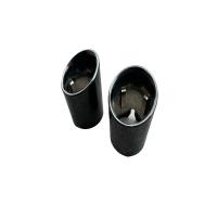 China New High Quality M2 M3 M4 F80 F82 F83 F87 Exhaust Pipe Tail Cover Black Chrome Smoked Black Tail Throat Heat Shield for BMW for sale