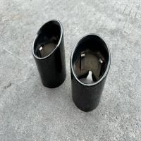 China New High Quality M2 M3 M4 F80 F82 F83 F87 Exhaust Pipe Tail Cover Black Chrome Smoked Black Tail Throat Heat Shield for BMW for sale