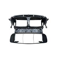 China New Style High Quality M6 with F06 F12F13LCI Front Radiator Set Air Hood Spoiler Electric Louver Panelframe air Duct for BWM for sale