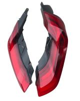 China New Best-selling I8 Series L12L15LCI LED Rear Taillight Brake Brake Display Steering Tip Red Light Smoky Style for BMW for sale