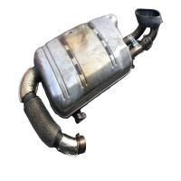 China High-quality Classic I8 Series L12 L15 LCI Rear Exhaust Pipe Muffler Three-way Catalytic Sound Wave Drum for BMW for sale