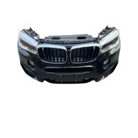 China Classic High Quality X6  F16 Sport Front Face Assembly Bumper Center Mesh Radiator Anti-collision Beam Electronic Fan for BMW for sale