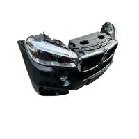 China Classic High Quality X6  F16 Sport Front Face Assembly Bumper Center Mesh Radiator Anti-collision Beam Electronic Fan for BMW for sale