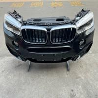 China Classic High Quality X6  F16 Sport Front Face Assembly Bumper Center Mesh Radiator Anti-collision Beam Electronic Fan for BMW for sale