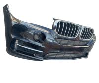 China The Classic Hit X5F15 Front Luxury Sport Bumper Surrounds Chrome-plated air Intake Medium Mesh Grille with Silver Trim for BMW for sale
