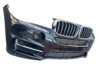 China The Classic Hit X5F15 Front Luxury Sport Bumper Surrounds Chrome-plated air Intake Medium Mesh Grille with Silver Trim for BMW for sale