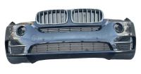 China The Classic Hit X5F15 Front Luxury Sport Bumper Surrounds Chrome-plated air Intake Medium Mesh Grille with Silver Trim for BMW for sale