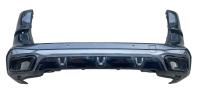 China New Hot Selling X5 G05 Rear Bumper Surrounded by Smoked Black Exhaust Trim Silver Guard Plate Sports Luxury Guard bar for BMW for sale