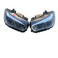 China New High Quality X5 Series G05 Front Left and Right Laser LED Headlights Steering Auxiliary Headlights Dynamic Blue Eyes for BMW for sale