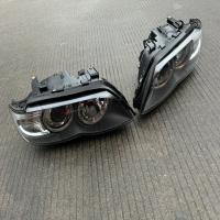 China Classic High Quality X5 Series E53 Front Left and Right Headlights Later HID Hernia Type Auto Assist Steering Function for BMW for sale