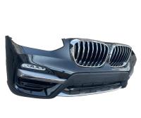 China The New Hot-selling X3G01G08LCI Sports Front Bumper Surrounded by Luxury Grille air Intakes Smoked Black Chrome Silver for BMW for sale