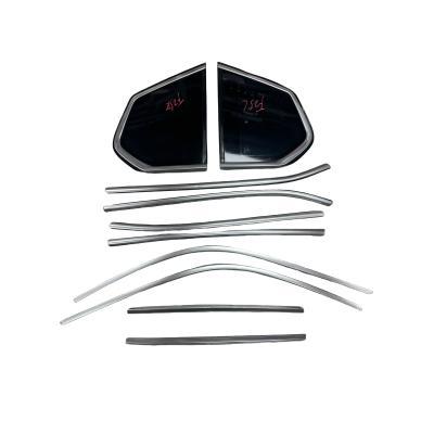 China New High Quality X3 F25 Front and Rear Door Glass Laminate Left and Right Trim Rear Triangle Window Glass Plating Type for BMW for sale