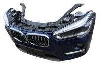 China Classic Bestseller X1 F48 F49 Front Head Mouth Front Face Bumper Surrounds air Intake Grille Center Net Tuyere for BMW for sale