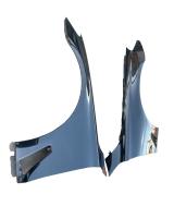 China New Bestselling 7 Series G11 G12 Front Leaf Plate Encircling Side Fender Chrome Smoked Black Trim Strip for BMW for sale