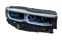 China New Hot Selling 7 Series G11 G12 LCI Front Headlamp Laser Headlamp Blue LED Angel Eye Steering Assist AHL Function for BMW for sale