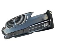 China Classic Style 7 Series F01 F02 F04 LCI Front Bumper Surround Guard Intake Grille Medium Mesh Chrome Trim Plating for BMW for sale